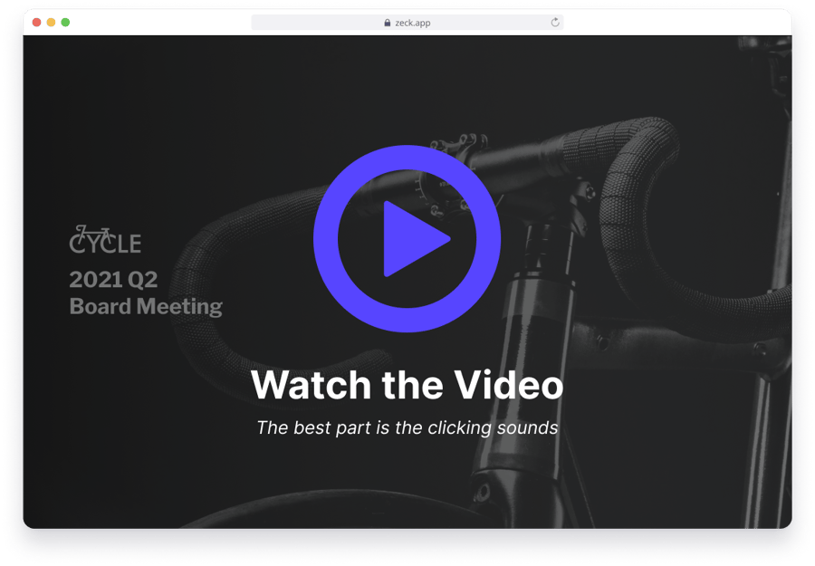 Zeck -- Run the Perfect Board Meeting